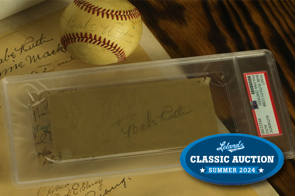 Lelands Sports Memorabilia And Sports Card Auctions, Appraisals And 